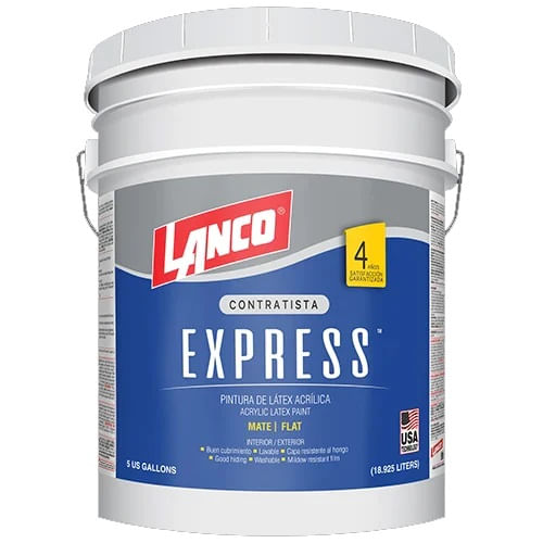 PINTURA LATEX EXPRESS DEEP CUBETA LANCO CONSTRUFACIL