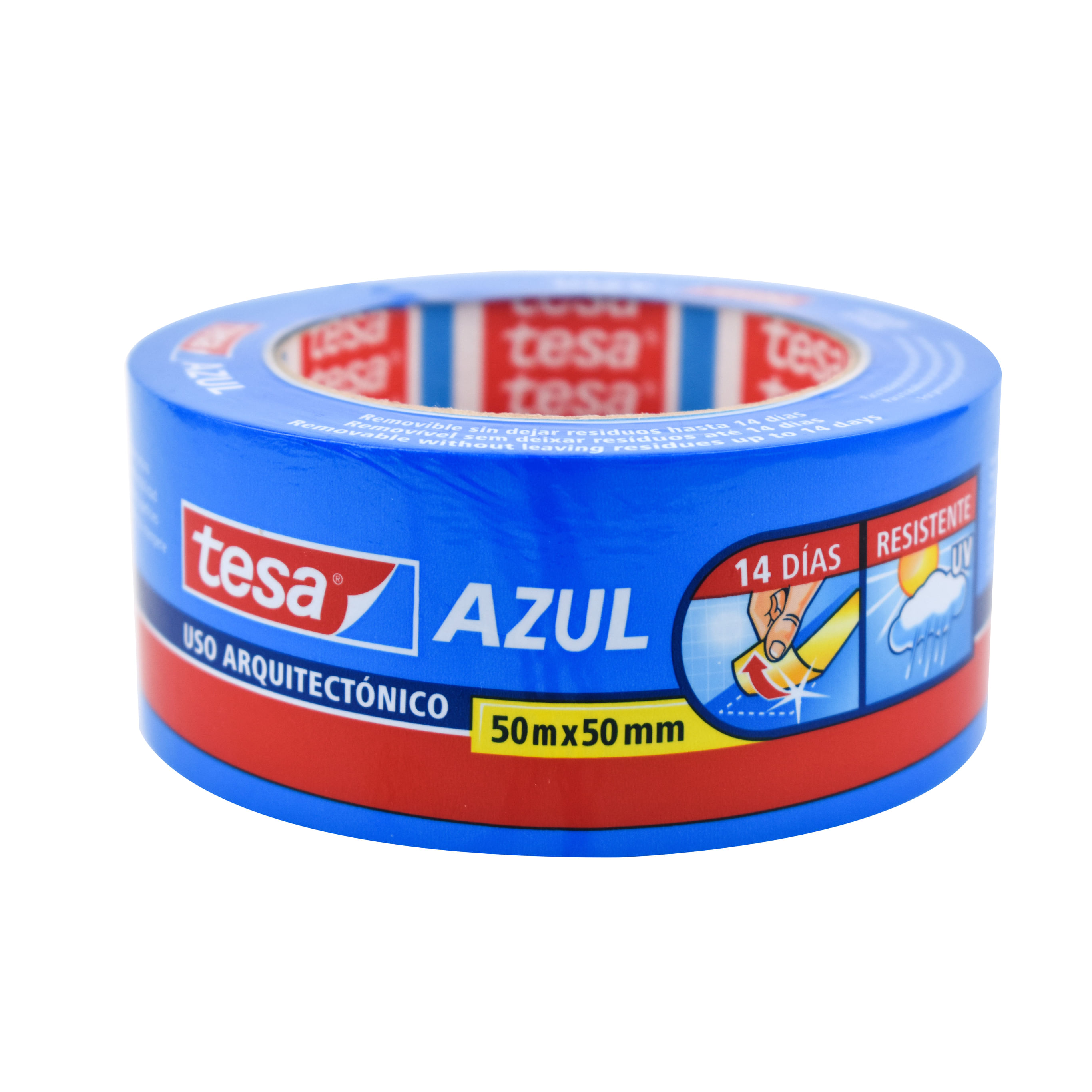 MASKING TAPE AZUL PARA PINTAR 2X50M TESA Construfacil