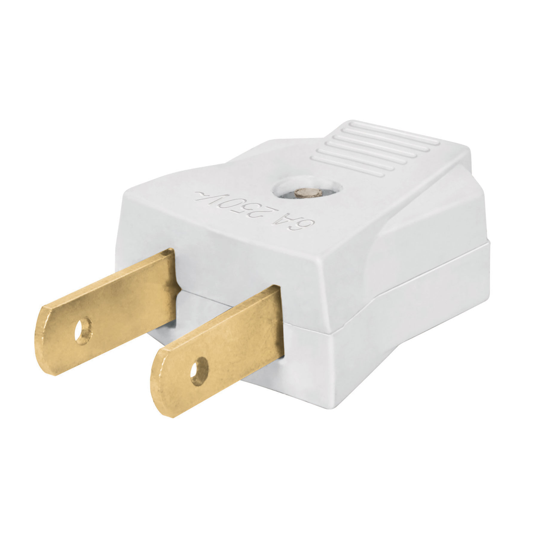 CONECTOR PLANO RESISTENTE VOLTECK 15A 125V CONSTRUFACIL