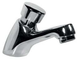 LLAVE CAÑO BAJO PUSH CONSTRUFACIL