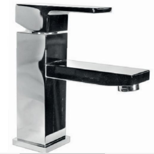 MEZCLADORA CUADRADA CAÑO BAJO CONSTRUFACIL