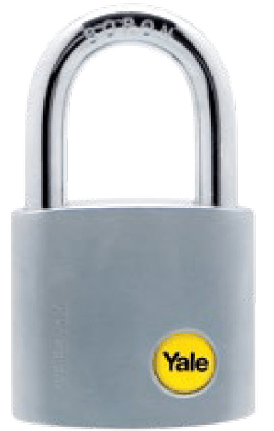 CANDADO 120 YALE 70MM CROMO SATINADO CONSTRUFACIL