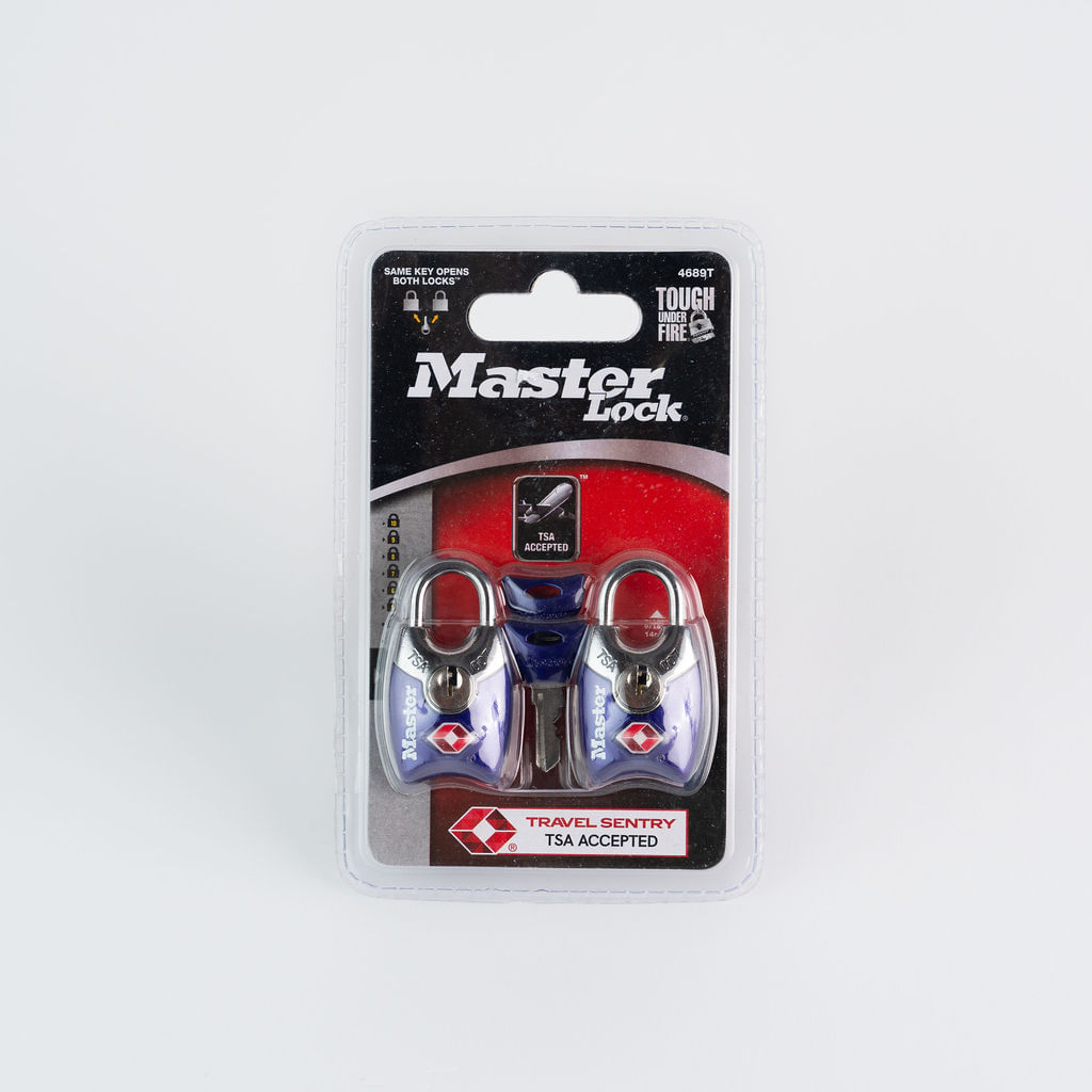 CANDADO COMBINACION 4689T MASTER LOCK (2 UNDS) CONSTRUFACIL