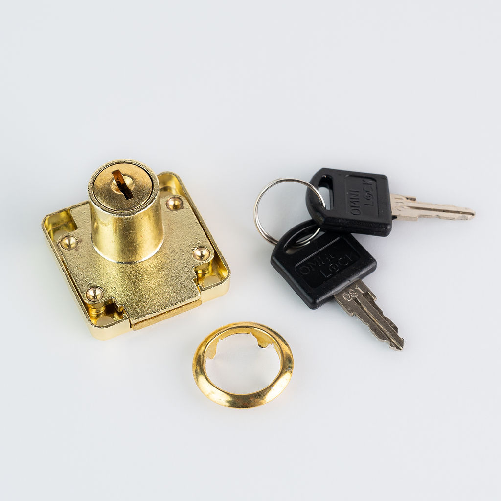 CERRADURA GAVINETE DECKEN 40X40MM CROMADO CONSTRUFACIL