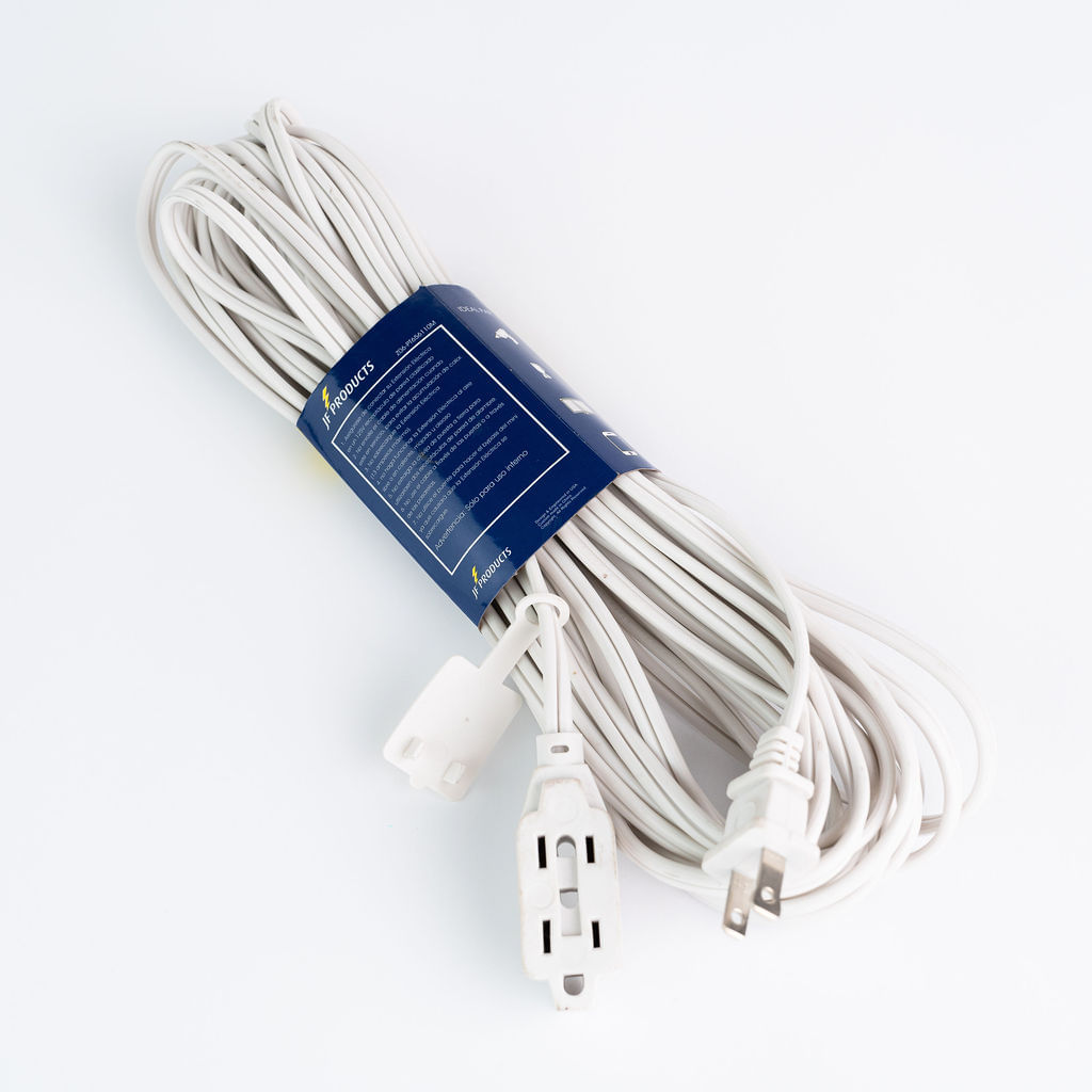 EXTENSION ELECTRICA USO DOMESTICA 6M BLANCA JF PRODUCTS CONSTRUFACIL