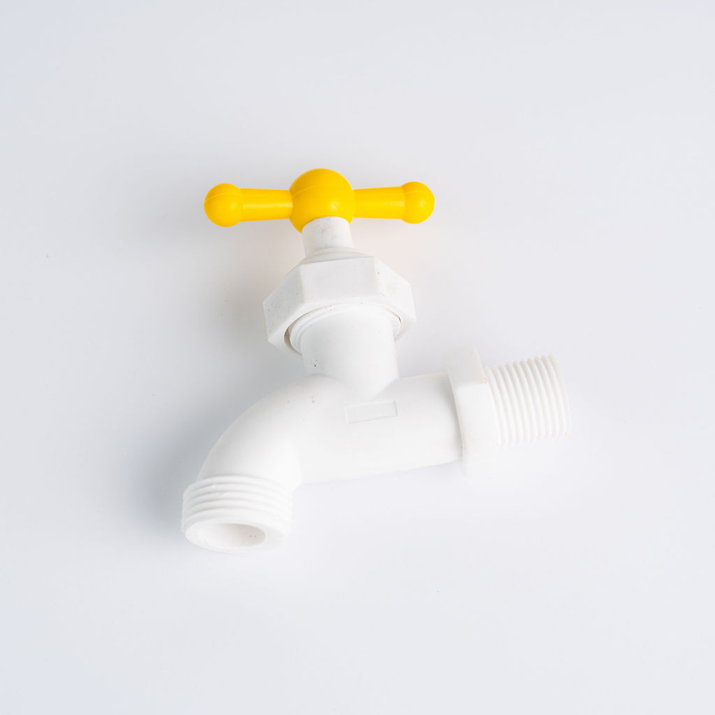 LLAVE CHORRO PVC 1/2" TROYA CONSTRUFACIL
