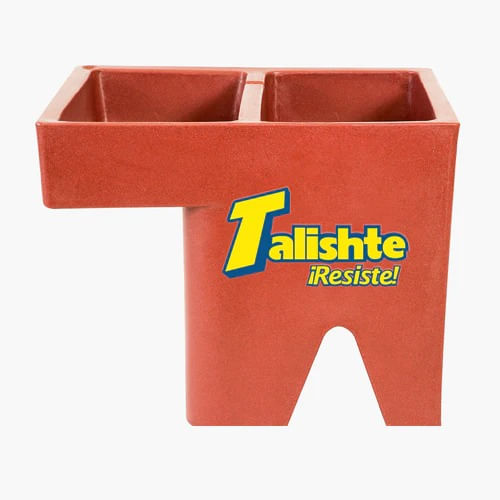 PILA PLASTICA 1 LAVADERO TALISHTE TERRACOTA IZQUIERDA CONSTRUFACIL